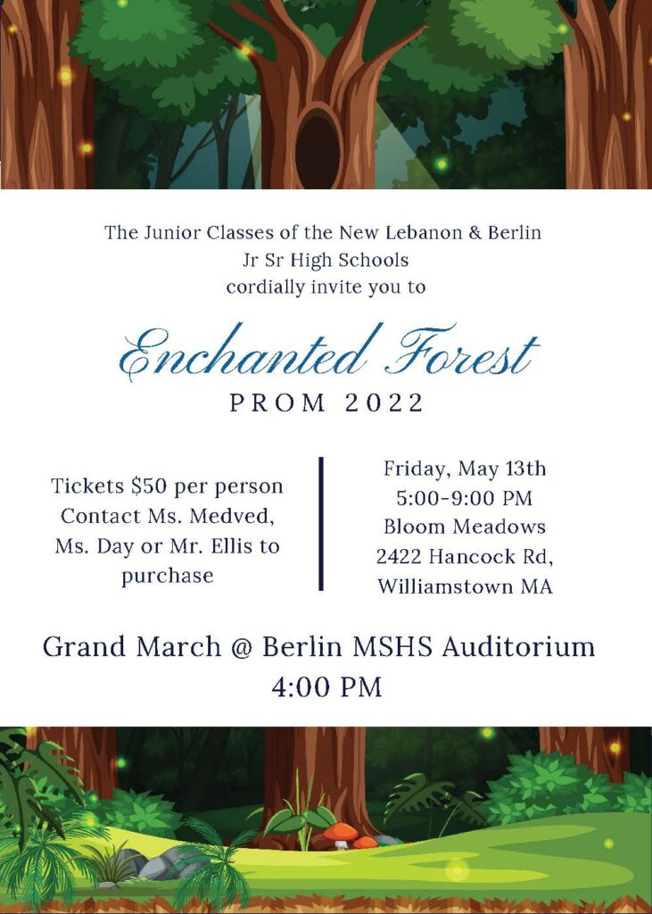 Prom Tickets On Sale Monday, April 25th | New Lebanon CSD