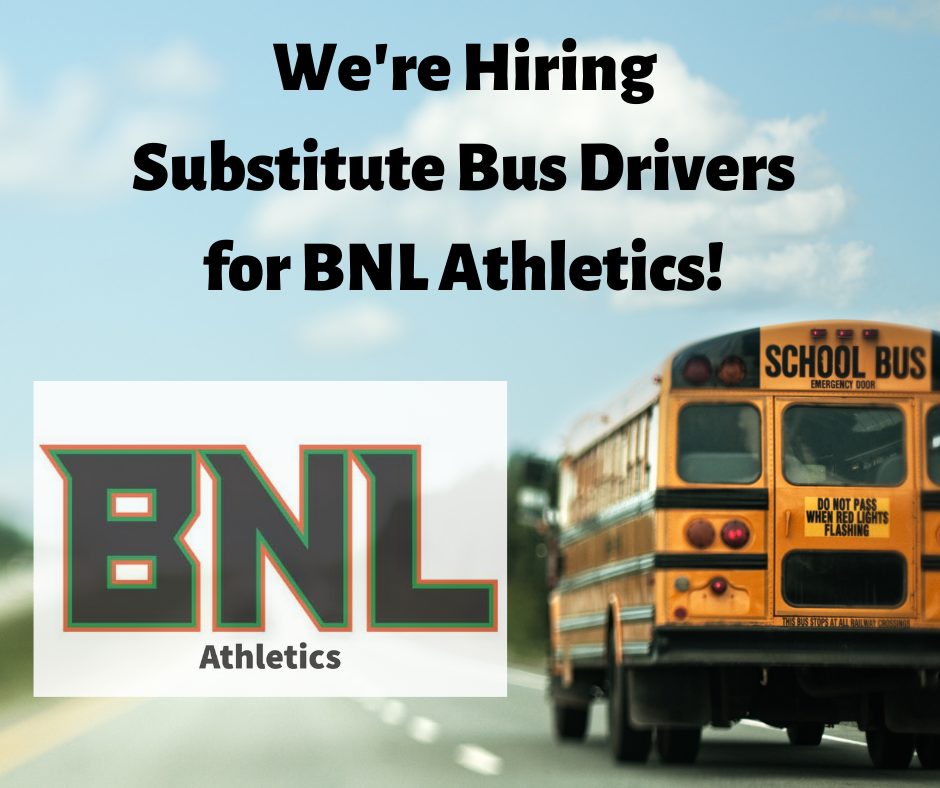 District Hiring Substitute Bus Drivers for BNL Athletic Events | New ...