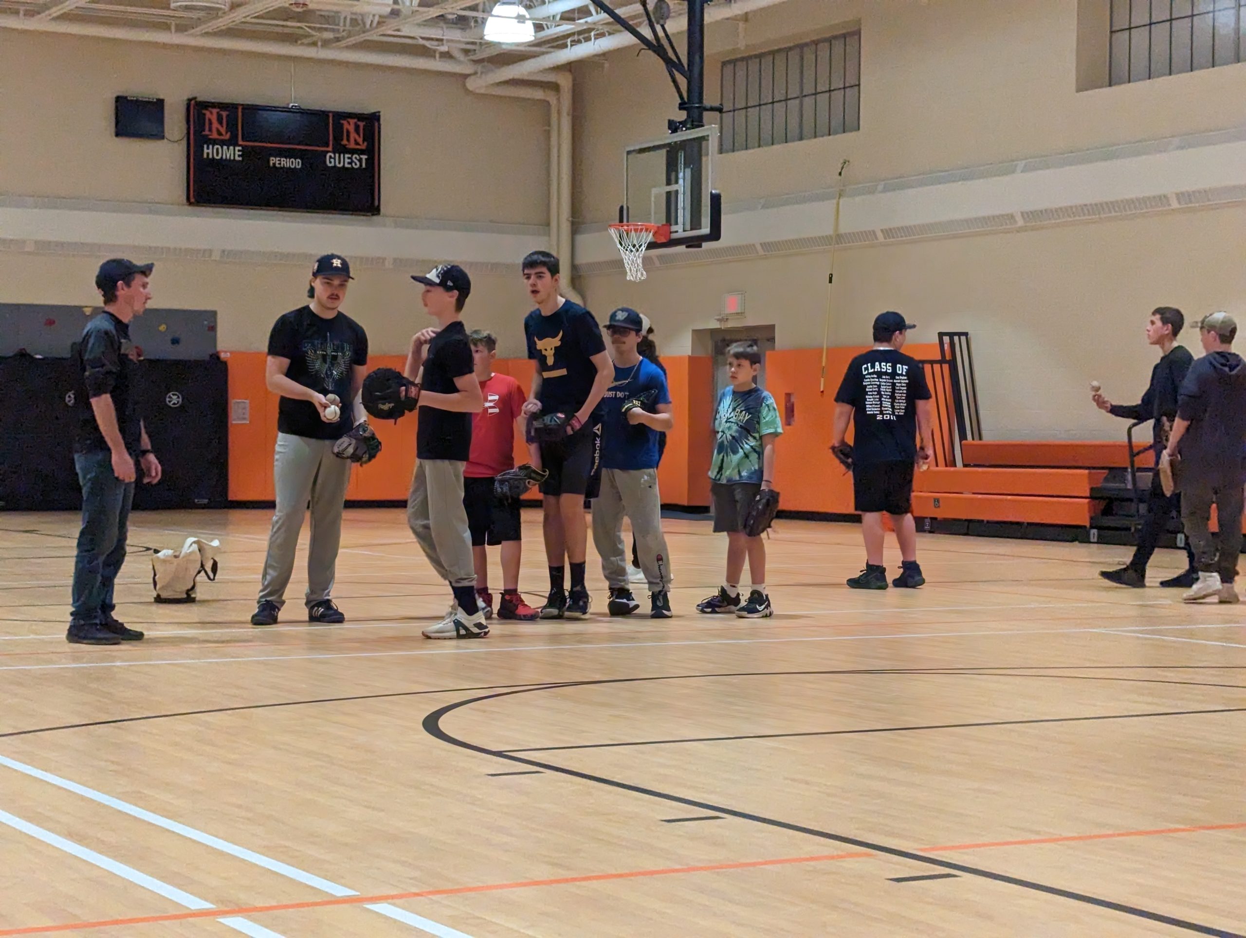 The First-Ever BNL Preseason Baseball Clinic Series Begins | New ...