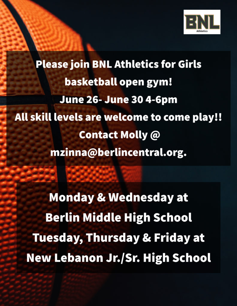 Girls Basketball Open Gym | New Lebanon CSD