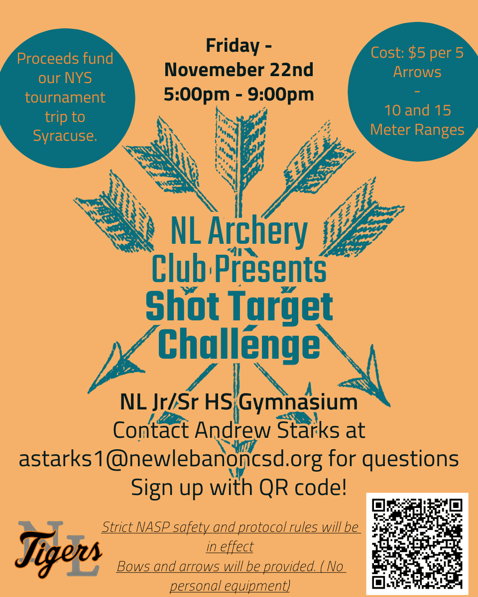 Archery Club Presents: Shot Target Challenge | New Lebanon CSD