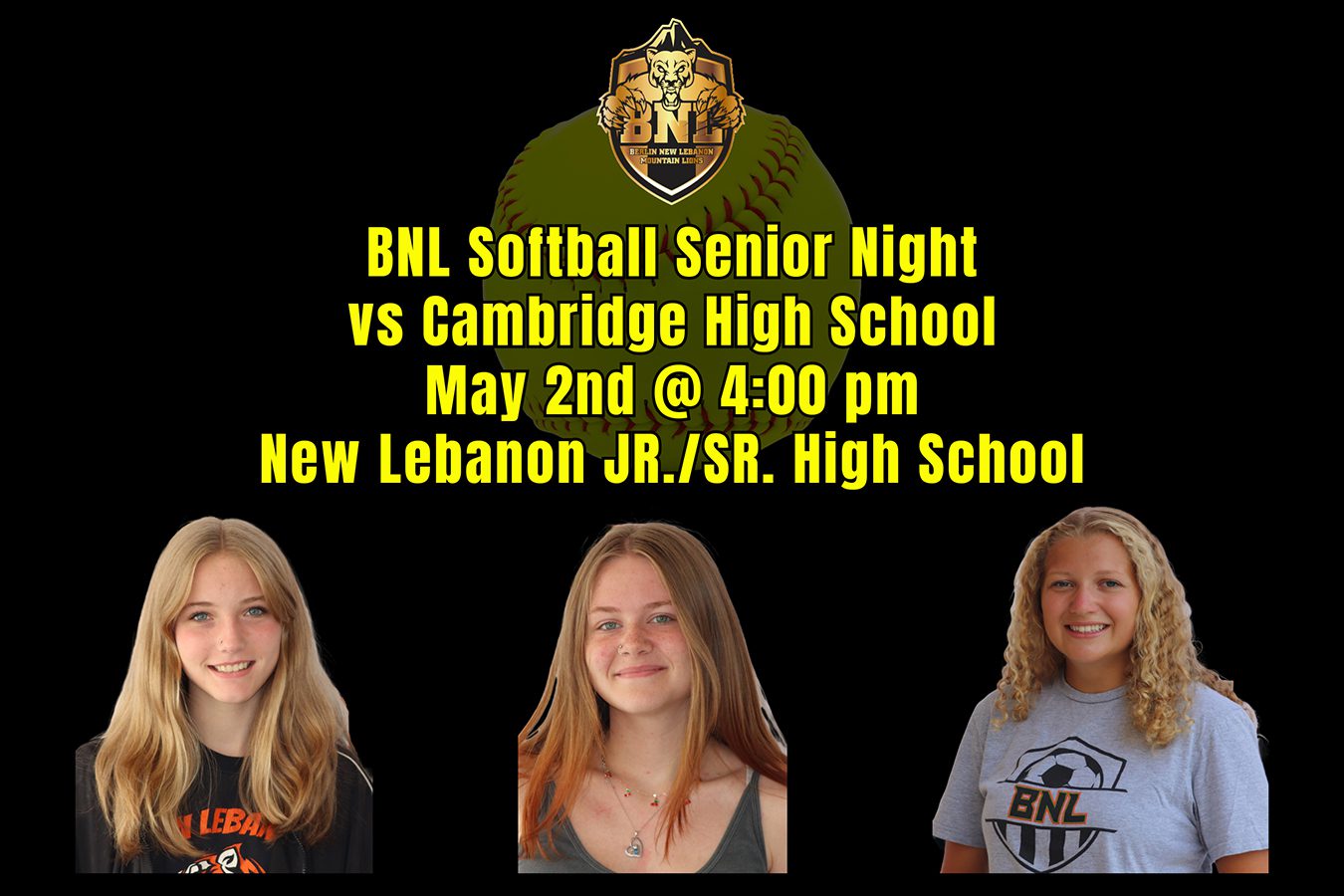 BNL Spring Senior Nights | New Lebanon CSD