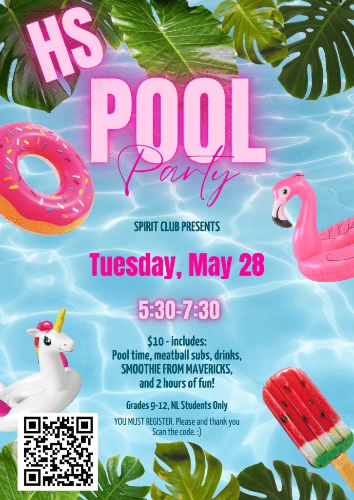 Middle and High School Pool Parties | New Lebanon CSD