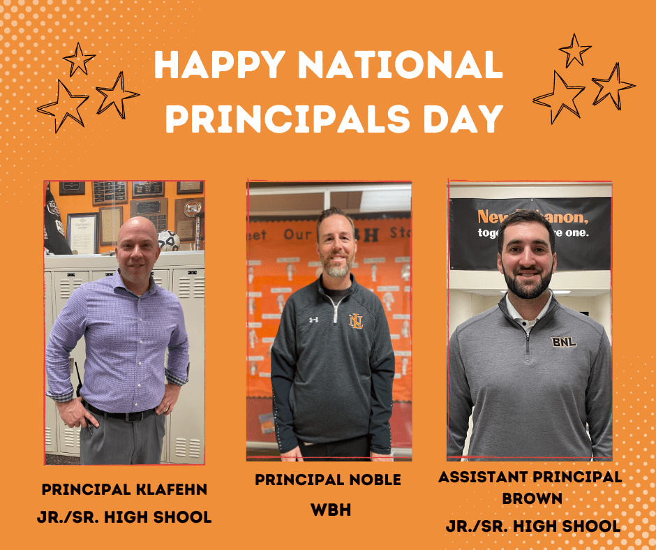 National Principals Day | New Lebanon CSD