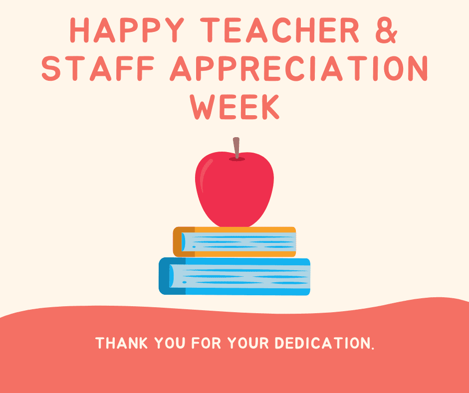 Teacher & Staff Appreciation Week 5/6-5/10 | New Lebanon CSD
