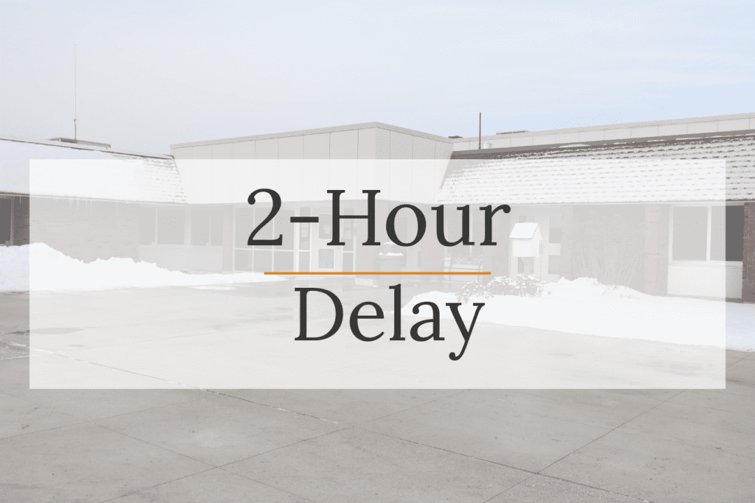 Two Hour Delay Schedule - 1/27/26 | New Lebanon CSD