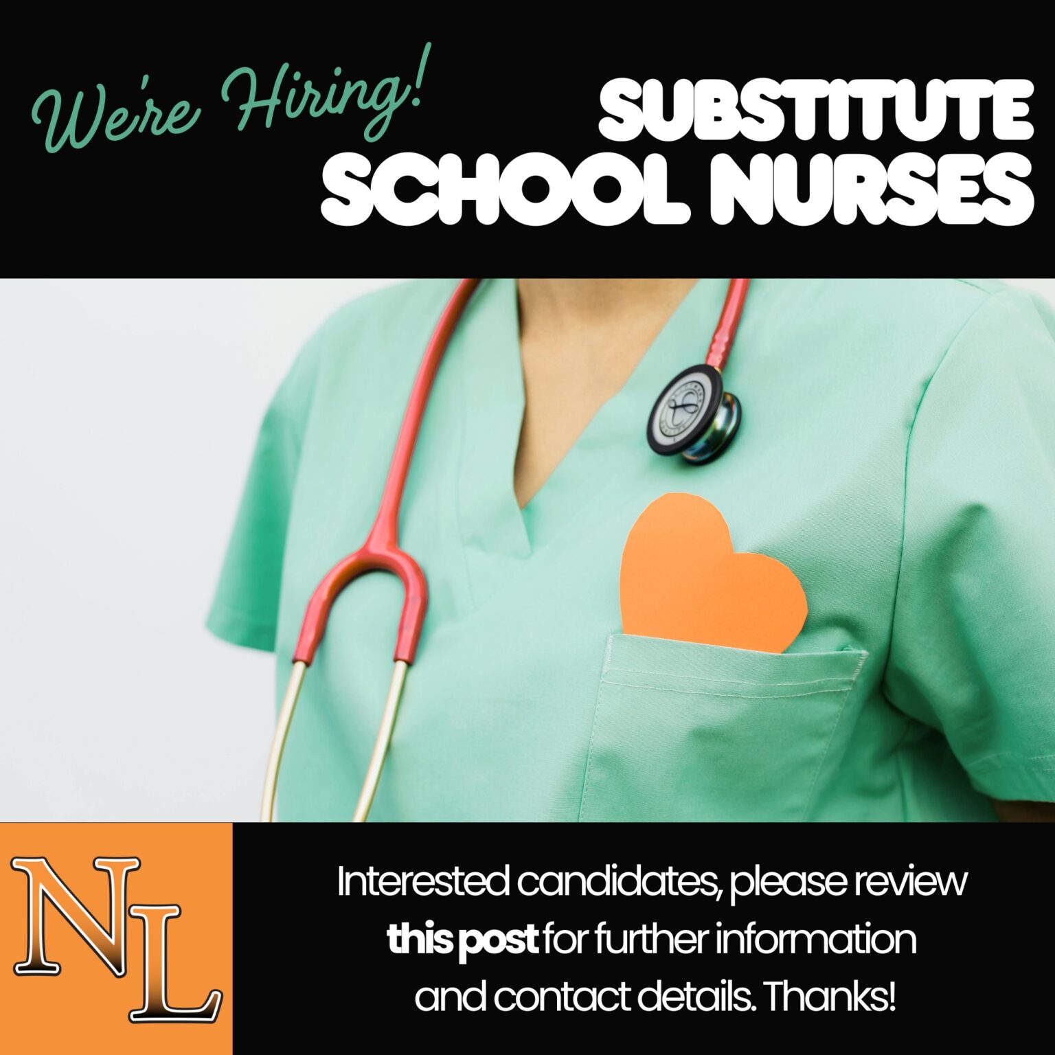 NOW HIRING! Substitute School Nurses | New Lebanon CSD